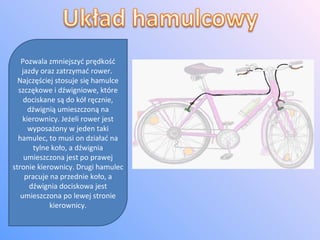Budowa roweru | PPT