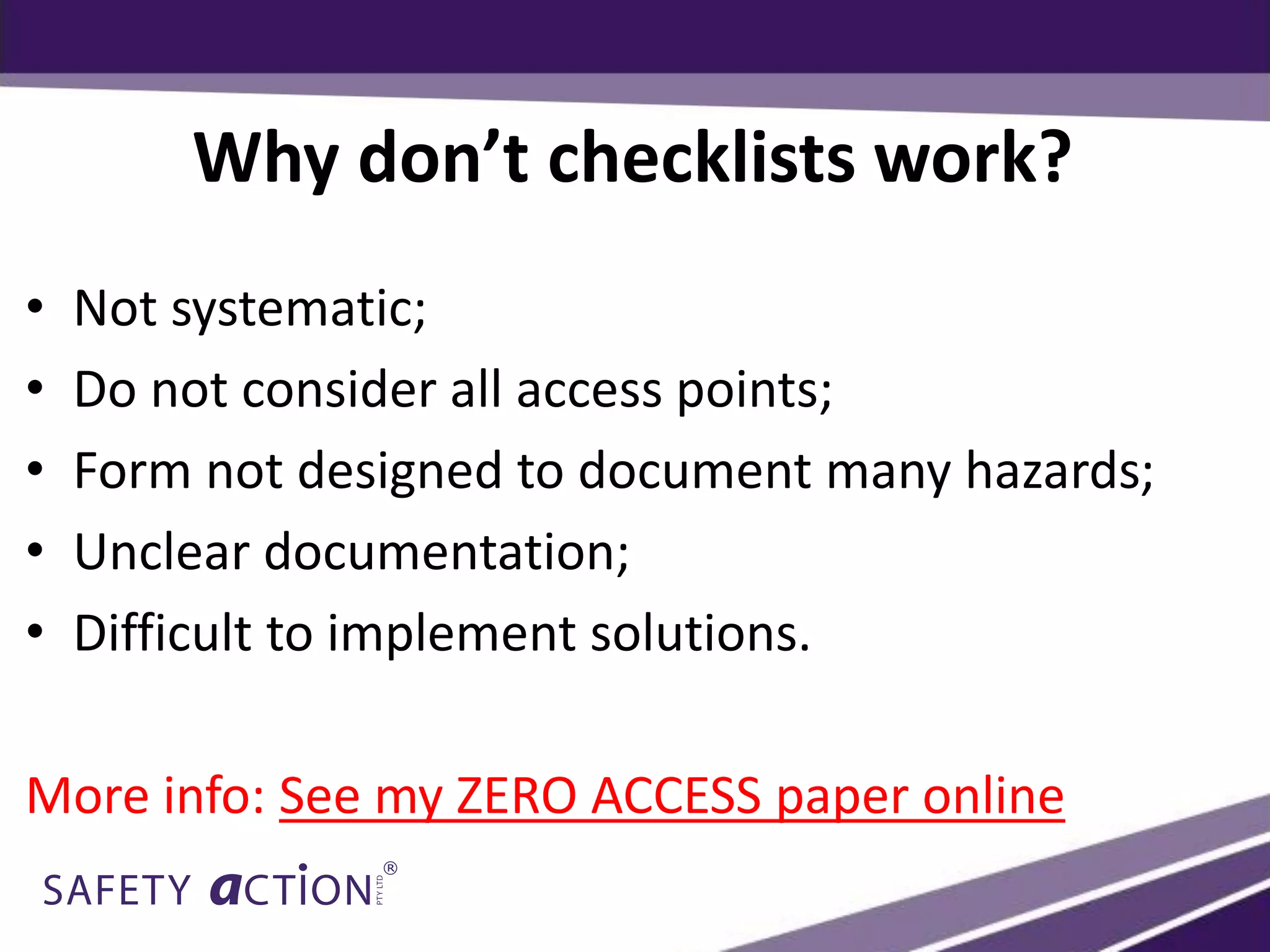 A Zero Harm Program for Machine Safeguarding | PDF