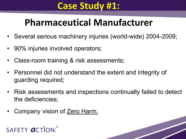 A Zero Harm Program for Machine Safeguarding | PDF