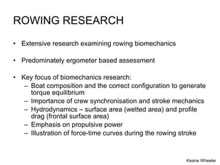 how can biomechanics / technology help Canadian rowing? | PPT