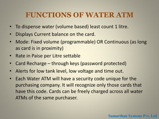 RO Systems with ATM Machine. | PPTX