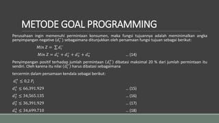 goal programing ppt | PPTX