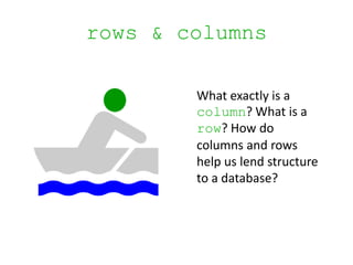 Rows columns | PPTX