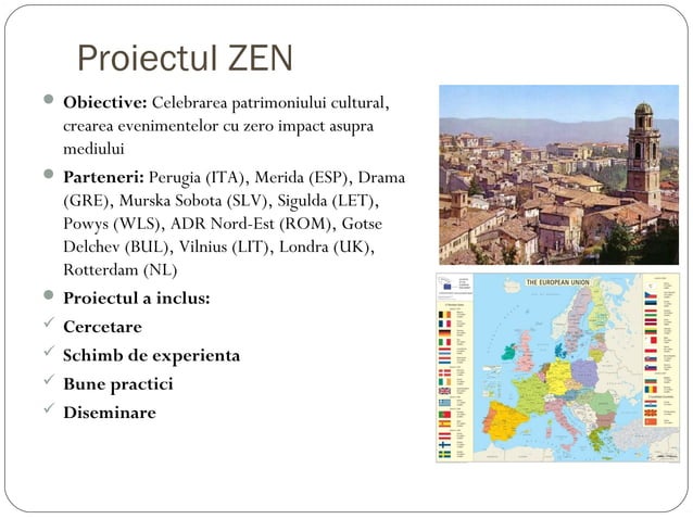 INTERREG EUROPE: Crearea parteneriatelor și abordarea proiectelor | PPT