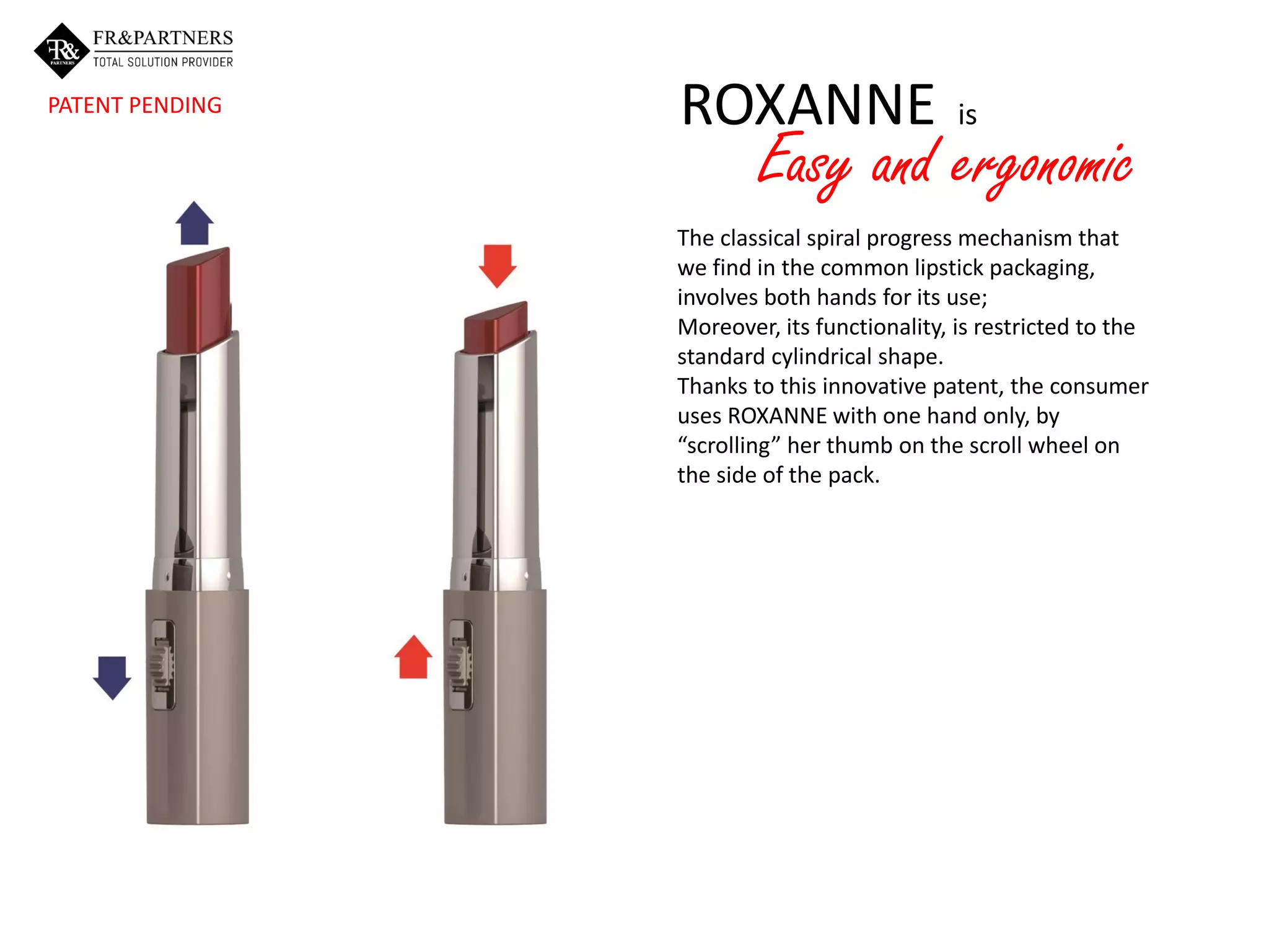 Stick container innovative scrolling system | PDF