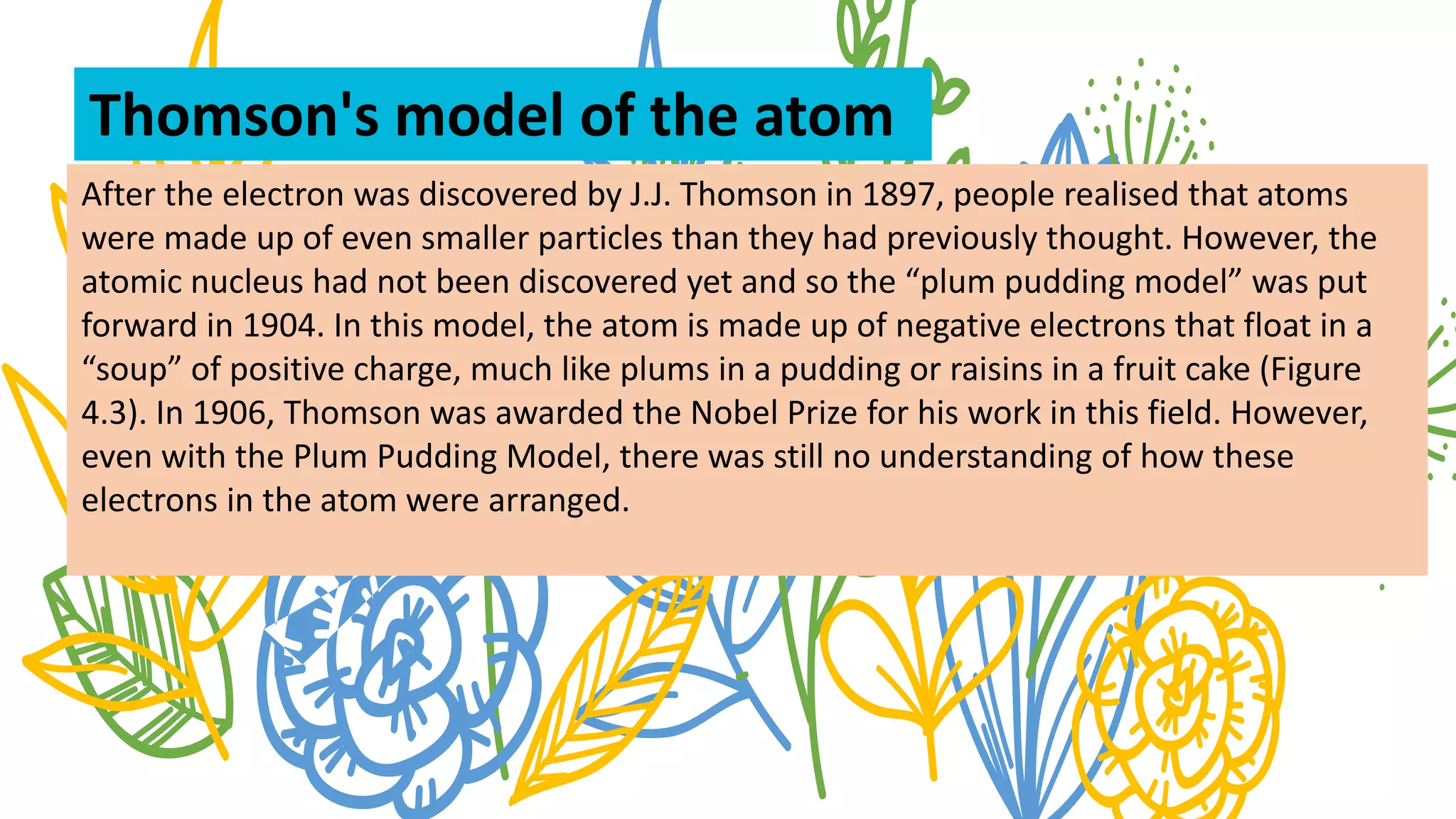 Physical science: Models of Atom | PPT