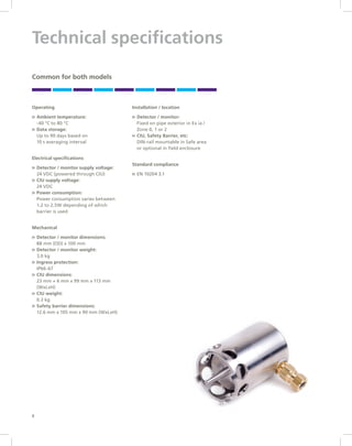 Roxar sand-monitor -pig-detector brochure | PDF