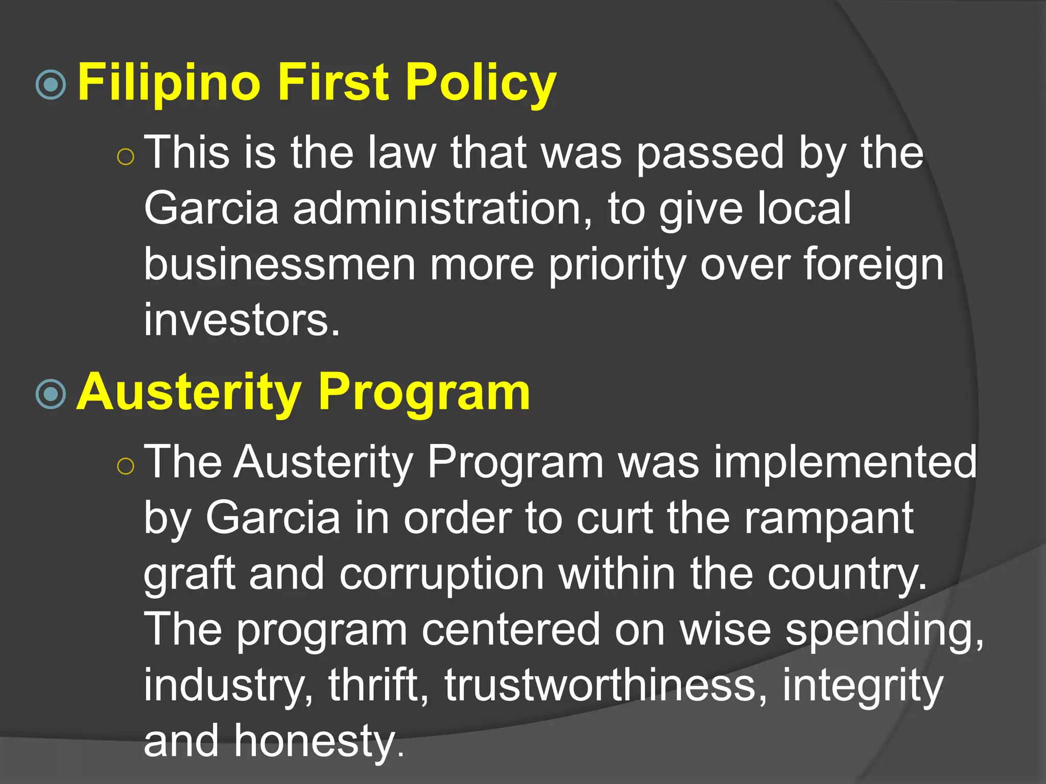 Roxas administration (DBS-Manila) | PPTX