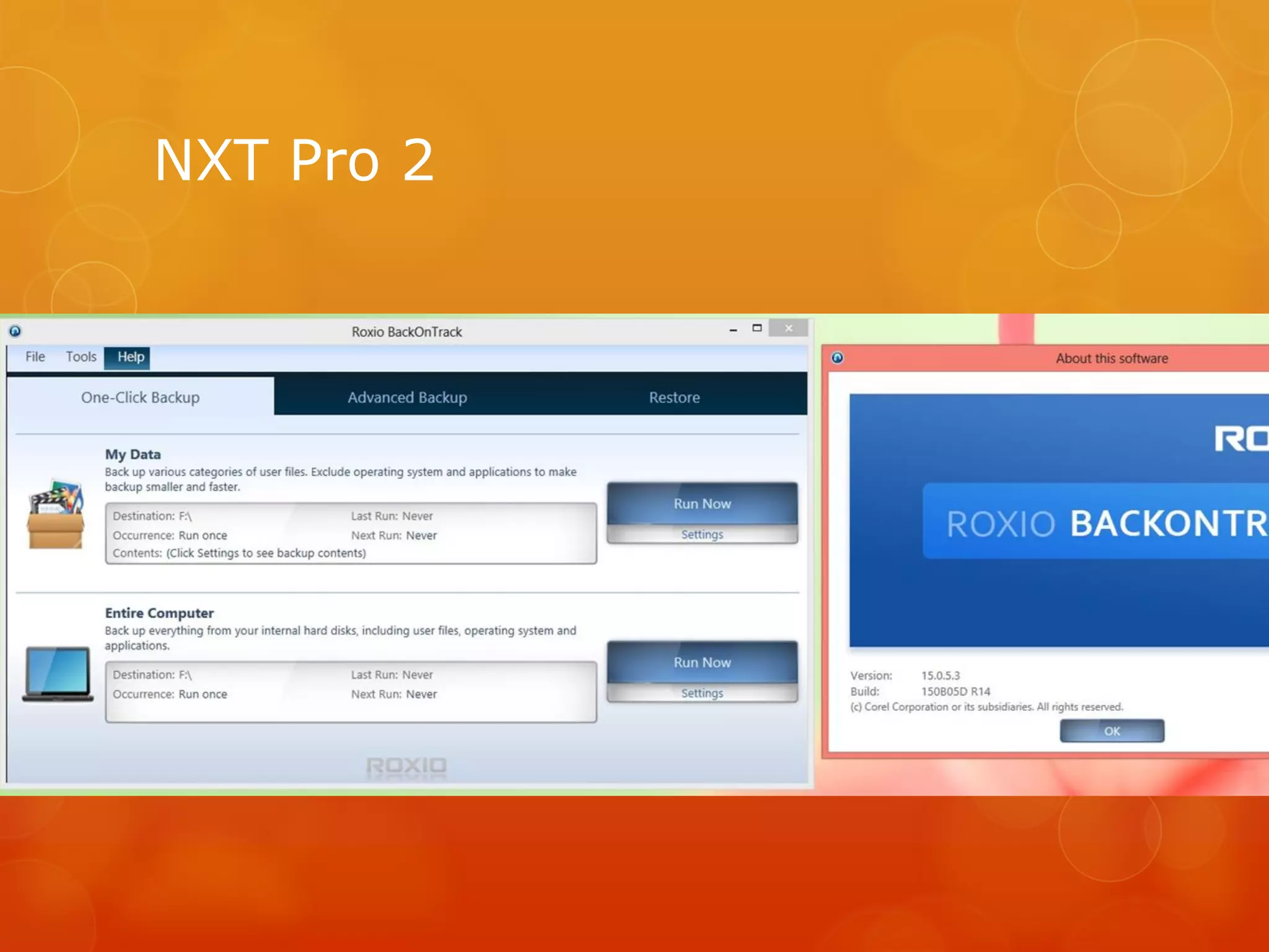 Roxio Creator NXT Pro 2 vs. Roxio Creator NXT Pro - Review - What's new ...