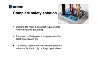 Roxtec BG Solutions | PDF