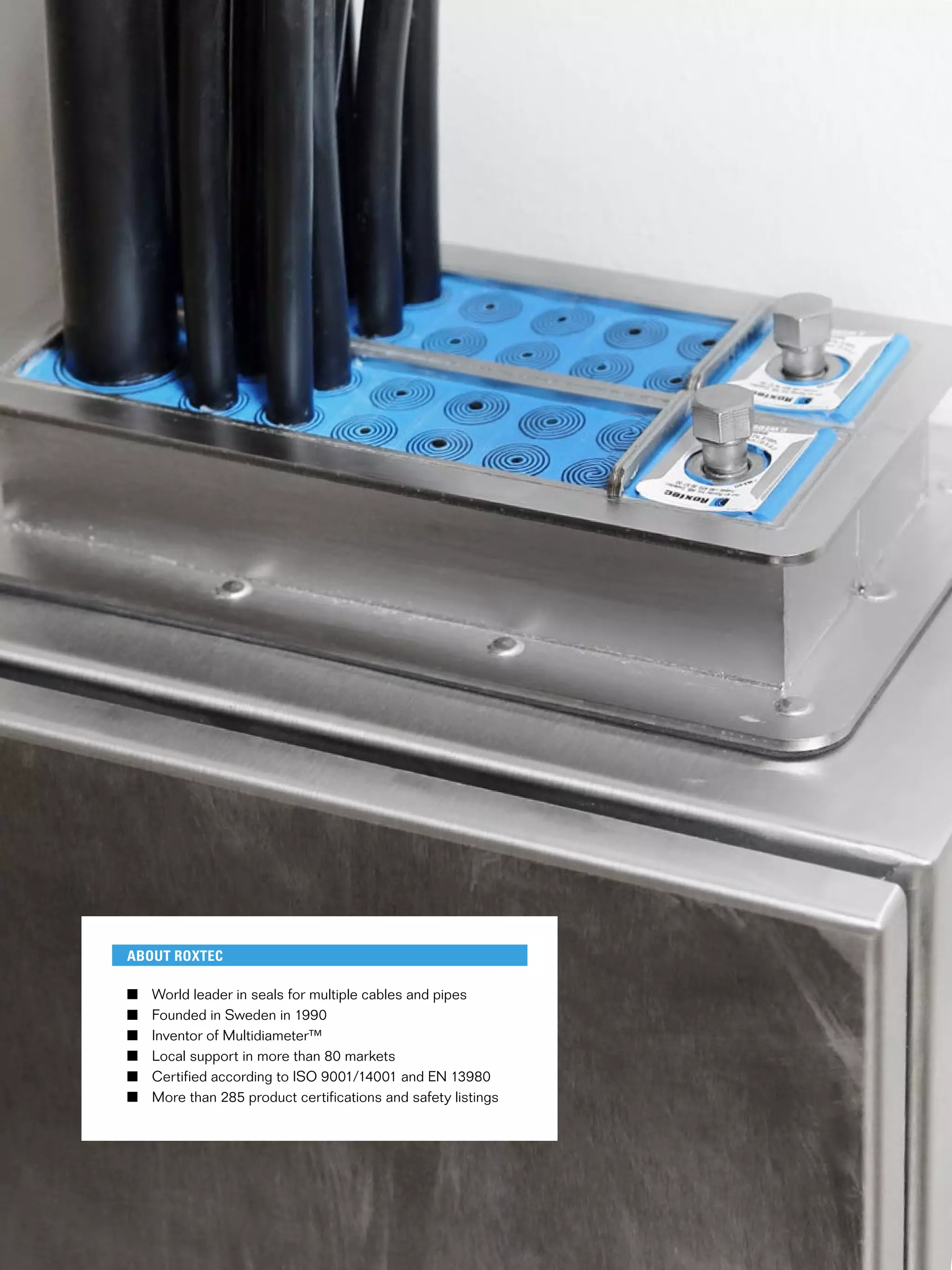 Your Complete Guide To Roxtec Cable Entry Seals for Cabinets | PDF