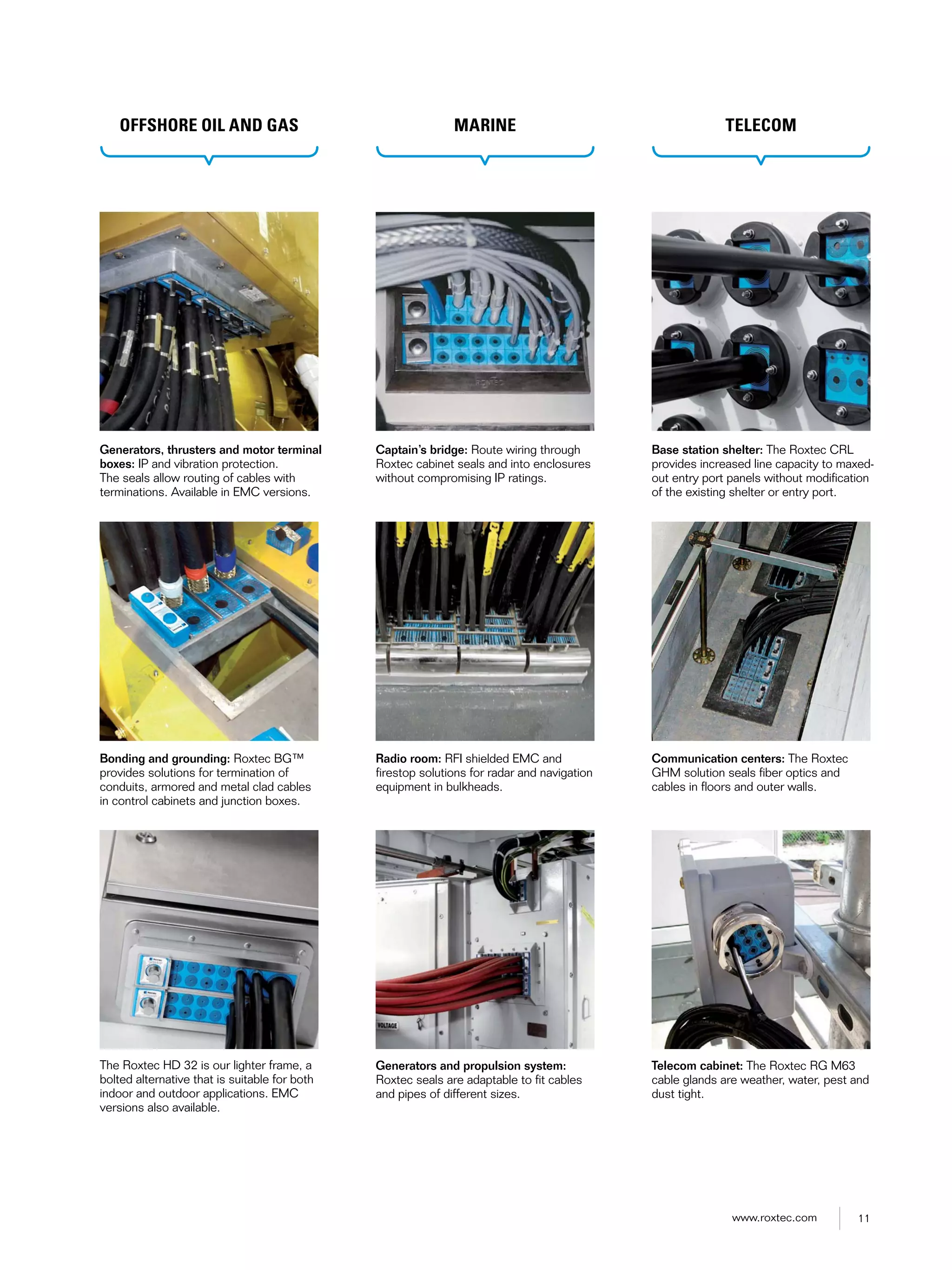 Cable entry seals for cabinets and enclosures | PDF