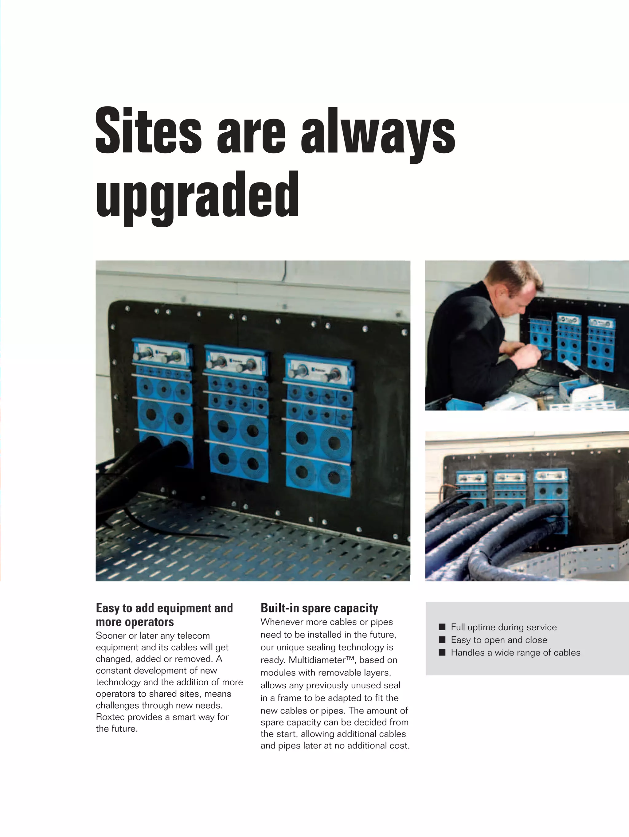 Roxtec Cable & Pipe Transits - Telecoms | PDF | Computer Peripherals ...