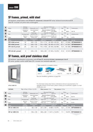 Roxtec Cable Transit Seals - Roxtec SF Cable Transit Frame | PDF