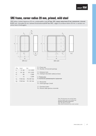 Roxtec Cable Transit Seals - Roxtec SRC Cable Transit Frame | PDF