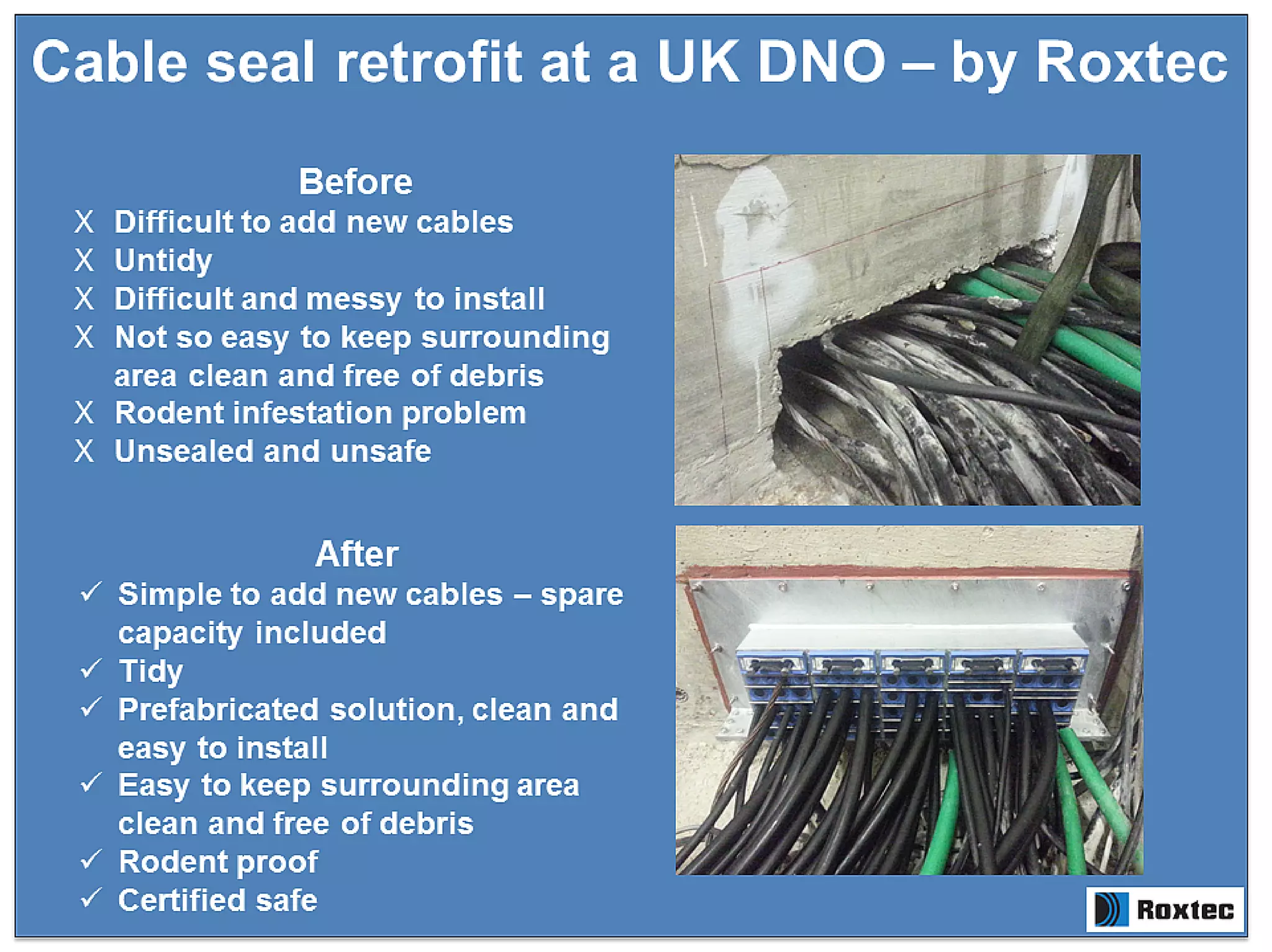 A DNO cable seal retrofit by Roxtec | PDF