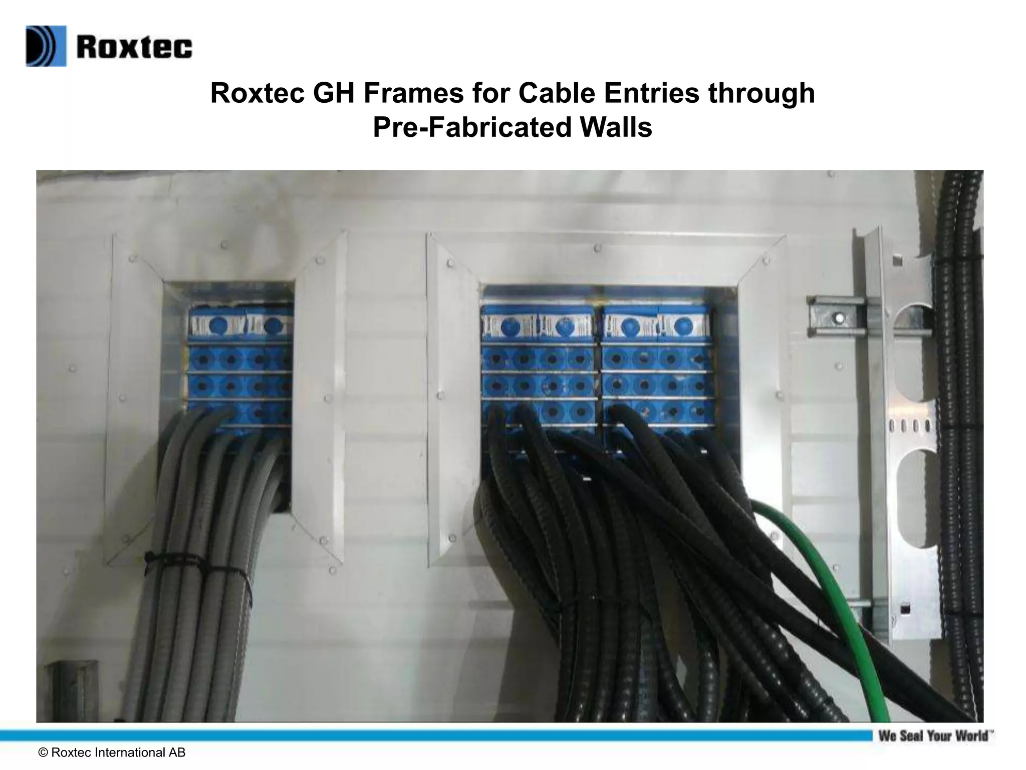 Roxtec MCT - Cable Entry Solutions for Process Industries | PPTX ...
