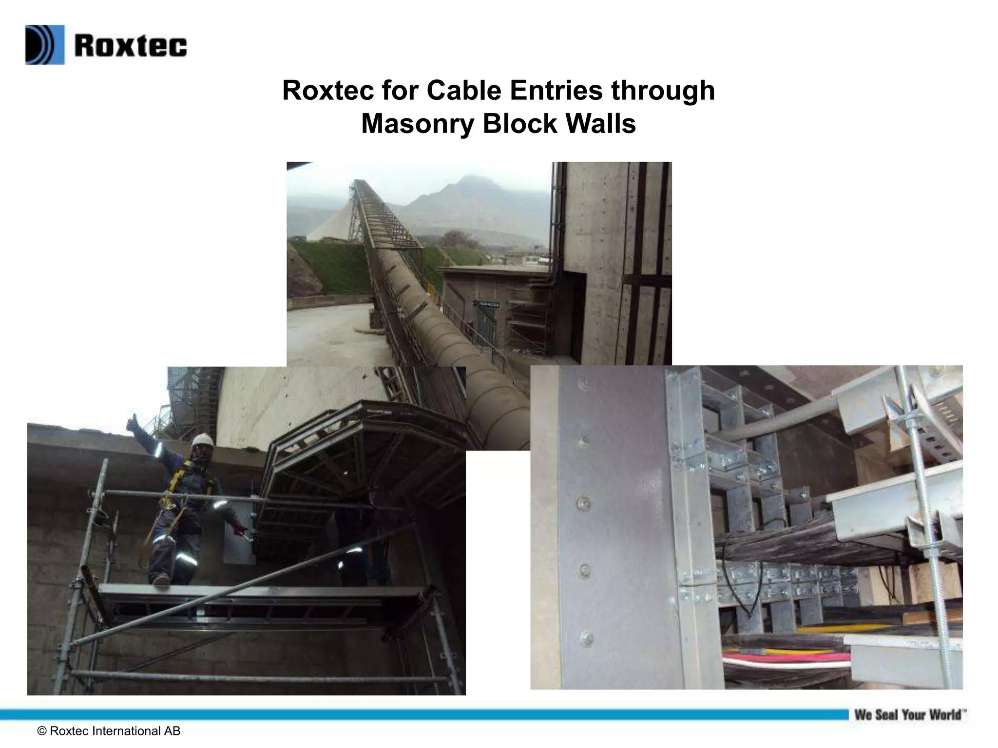 Roxtec MCT - Cable Entry Solutions for Process Industries | PPTX
