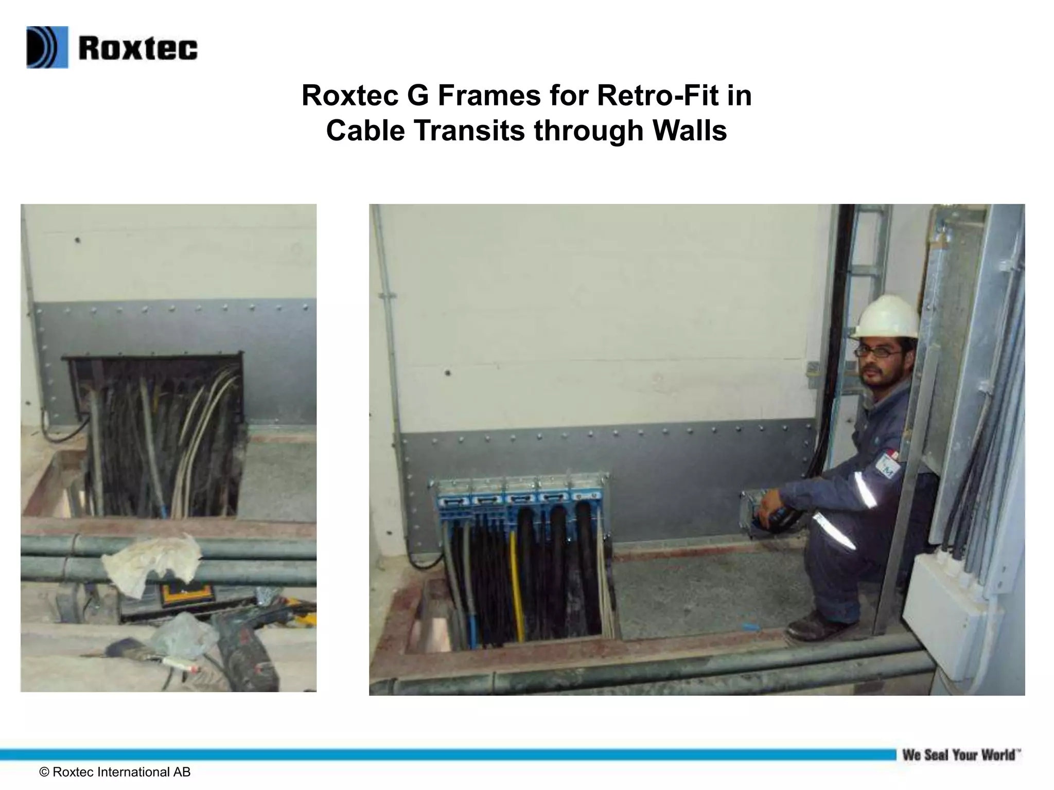 Roxtec MCT - Cable Entry Solutions for Process Industries | PPTX