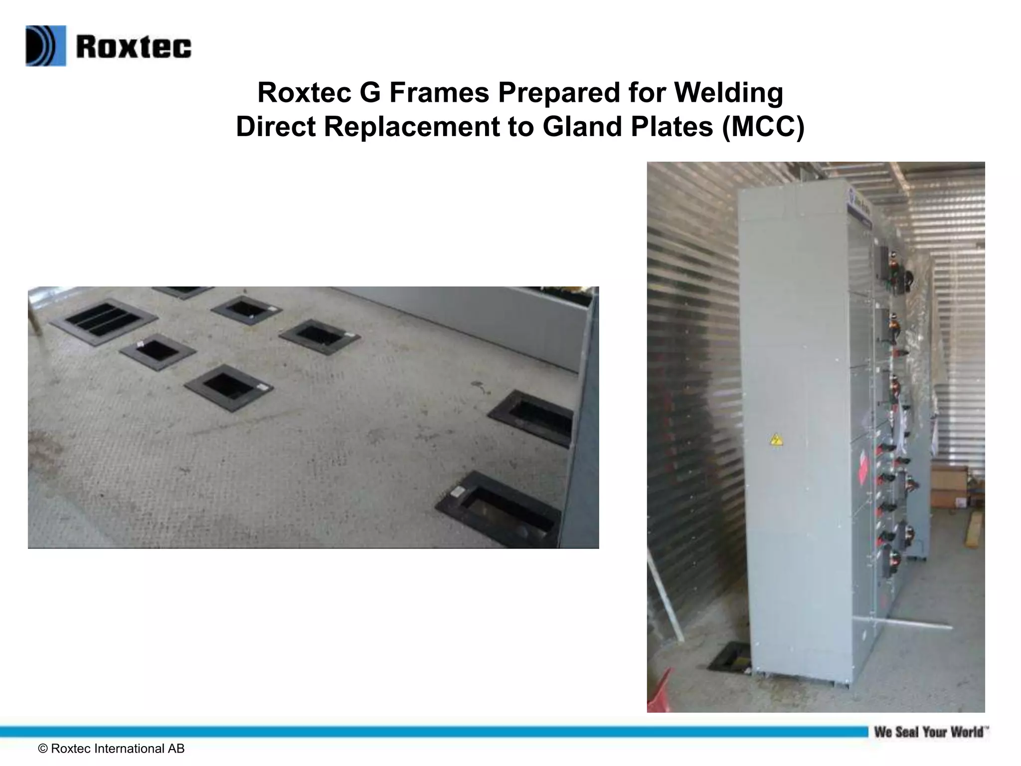 Roxtec MCT - Cable Entry Solutions for Process Industries | PPTX