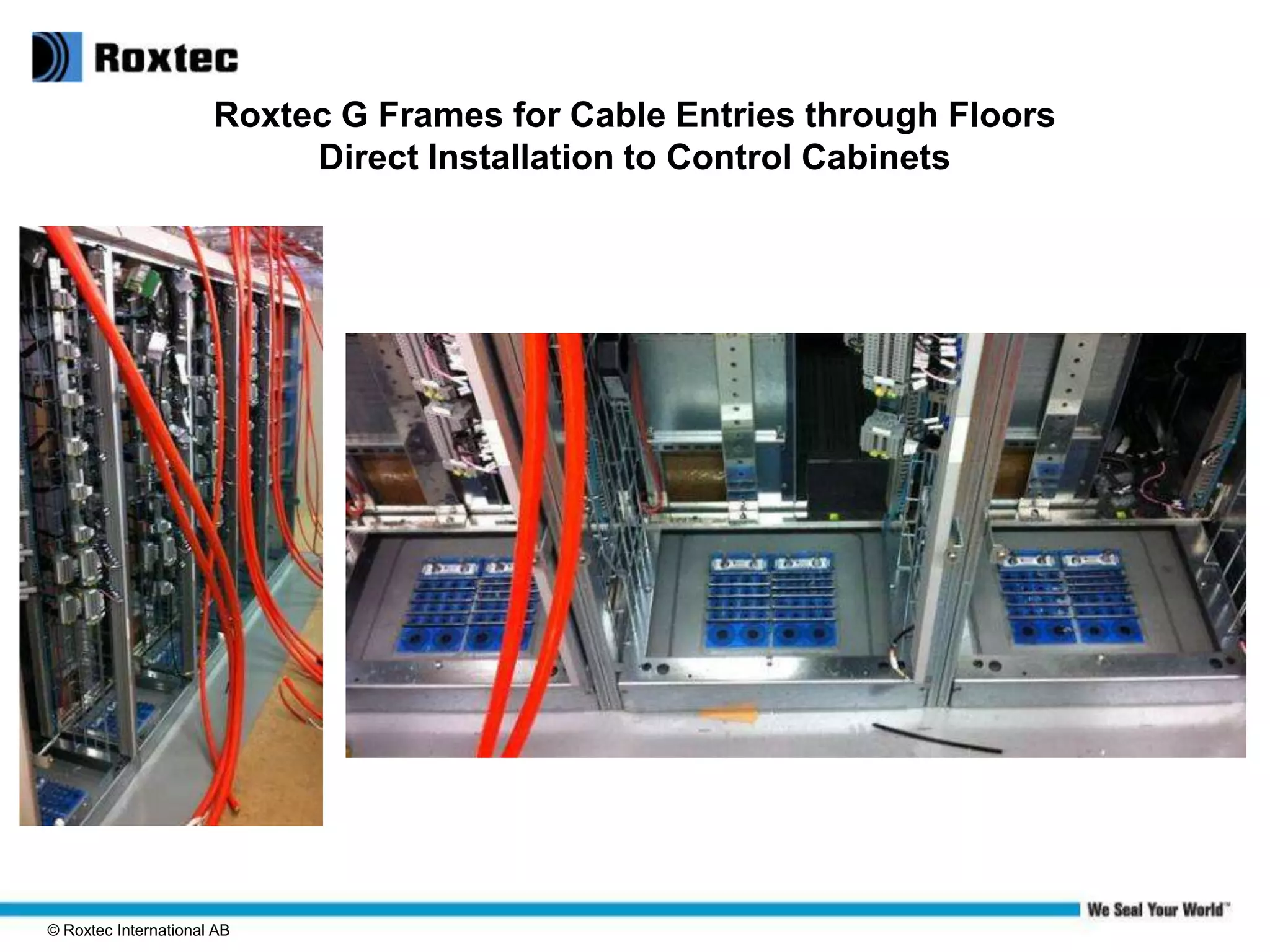 Roxtec MCT - Cable Entry Solutions for Process Industries | PPTX
