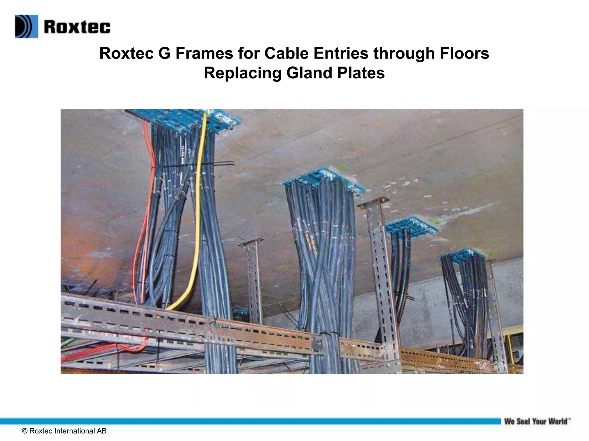 Roxtec MCT - Cable Entry Solutions for Process Industries | PPTX