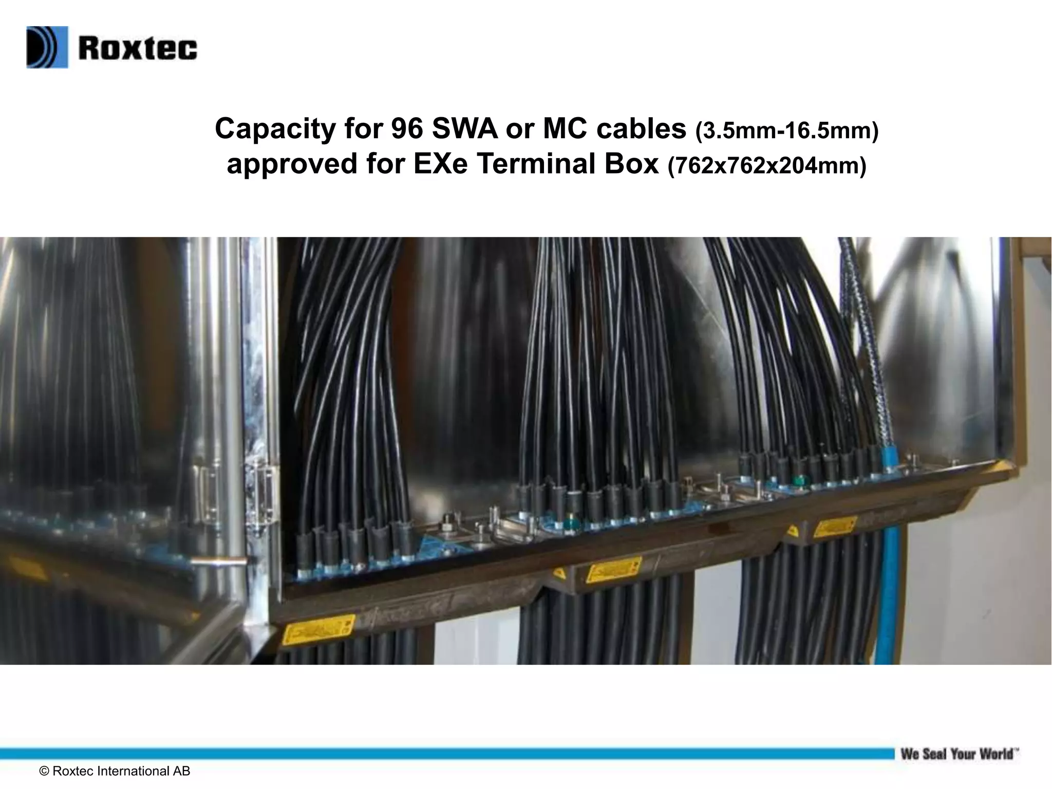 Roxtec MCT - Cable Entry Solutions for Process Industries | PPTX