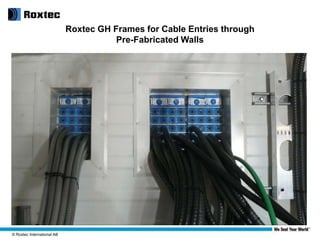 Roxtec MCT - Cable Entry Solutions for Process Industries | PPTX