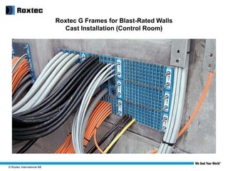 Roxtec MCT - Cable Entry Solutions for Process Industries | PPTX