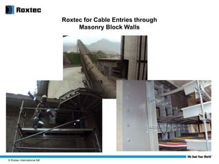 Roxtec MCT - Cable Entry Solutions for Process Industries | PPTX