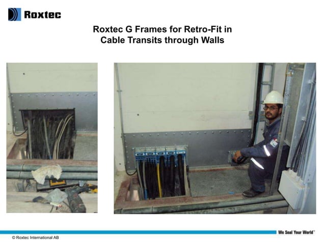 Roxtec MCT - Cable Entry Solutions for Process Industries | PPTX | Technology & Computing