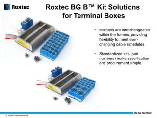 Roxtec MCT - Cable Entry Solutions for Process Industries | PPTX
