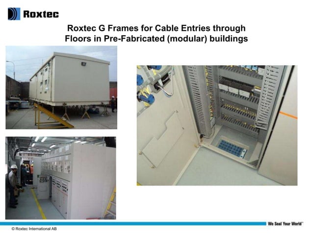 Roxtec MCT - Cable Entry Solutions for Process Industries | PPTX ...