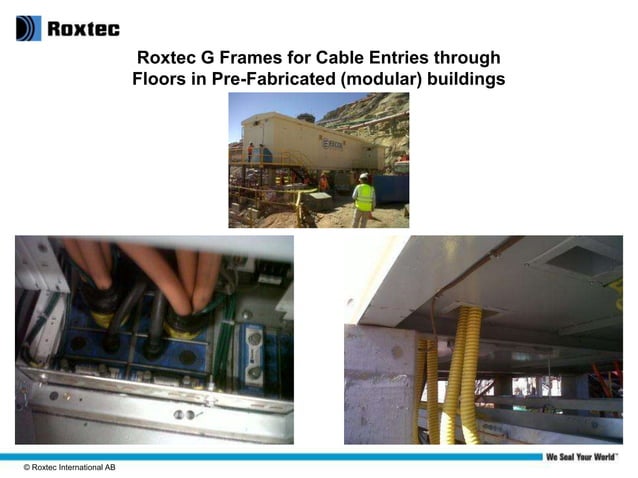 Roxtec MCT - Cable Entry Solutions for Process Industries | PPTX ...