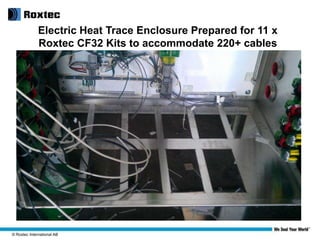 Roxtec MCT - Cable Entry Solutions for Process Industries | PPTX