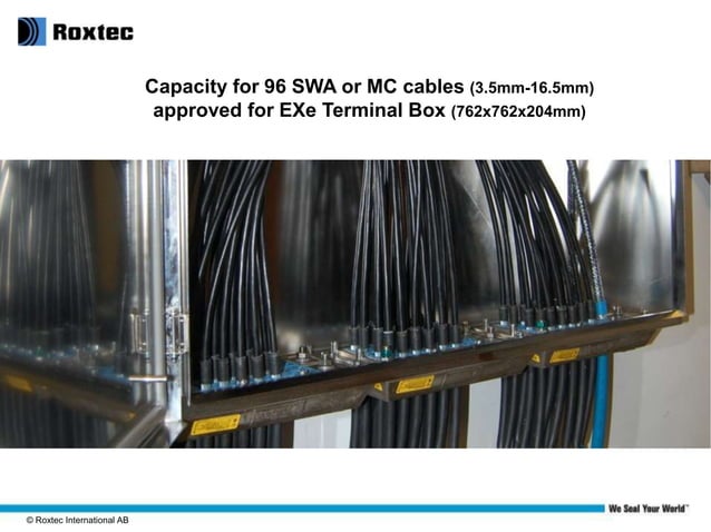 Roxtec MCT - Cable Entry Solutions for Process Industries | PPTX ...