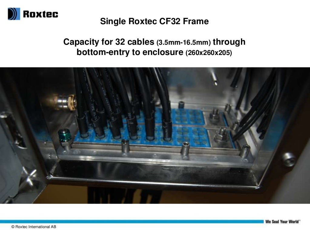 Roxtec MCT - Cable Entry Solutions for Process Industries