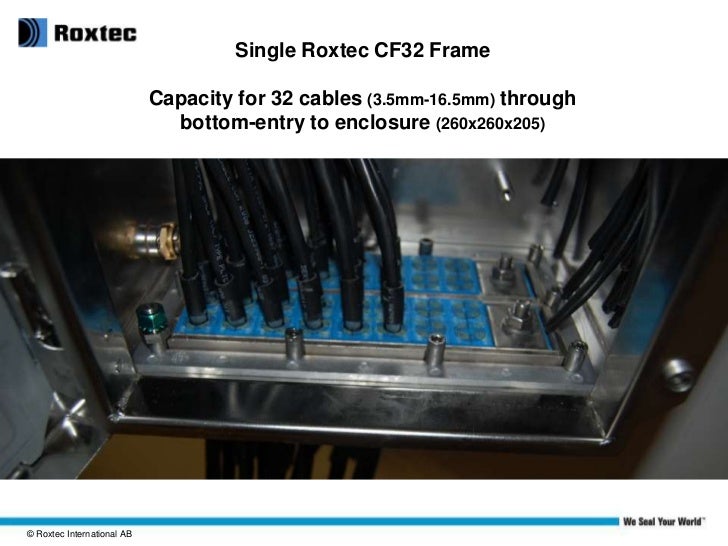 Roxtec MCT - Cable Entry Solutions for Process Industries