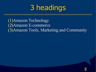 How Amazon Works | PDF