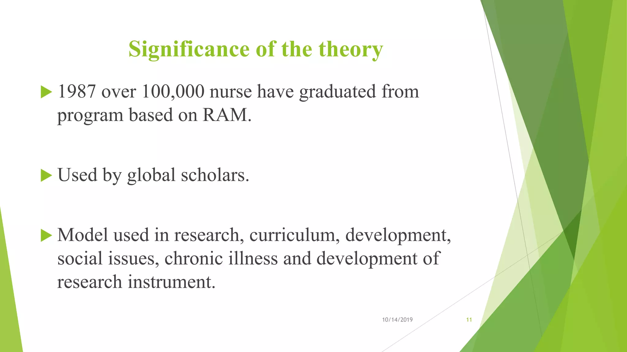 Roy adaptation model | PPTX