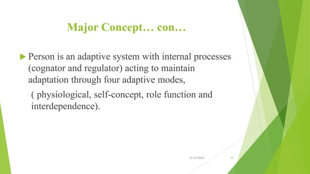 Roy adaptation model | PPTX
