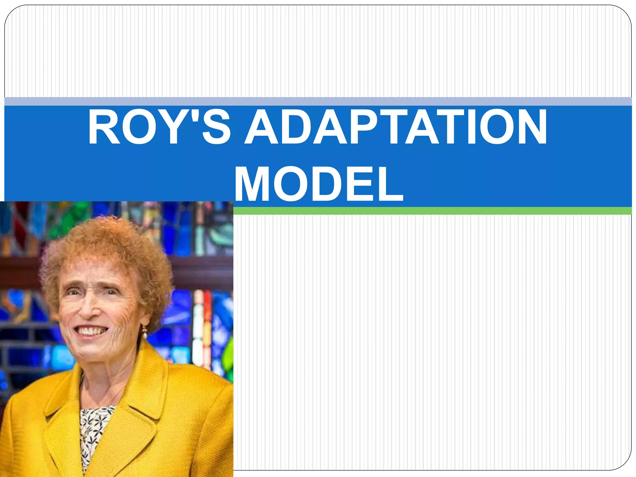 ROY ADAPTATION MODEL .pptx