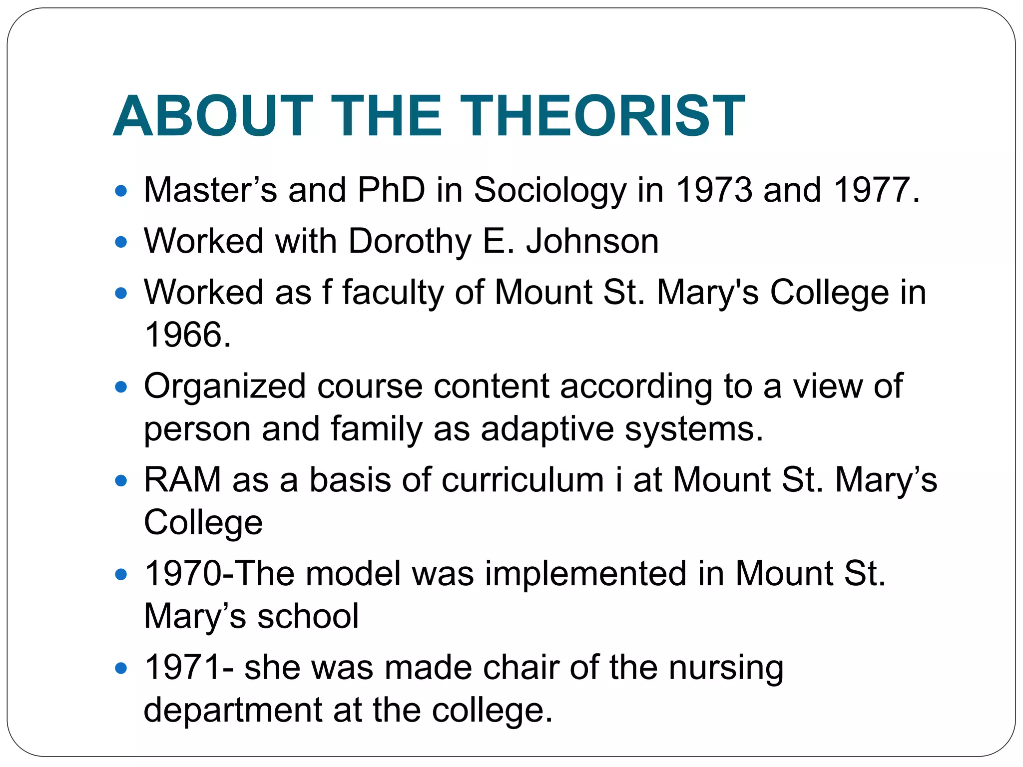 ROY ADAPTATION MODEL .pptx | Science