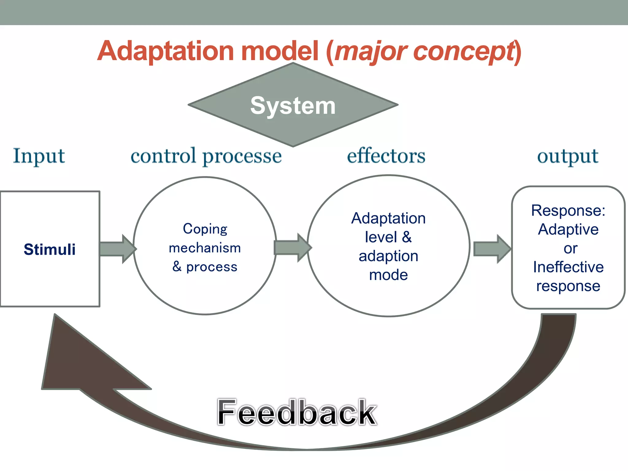 Roy adaptation model | PPTX