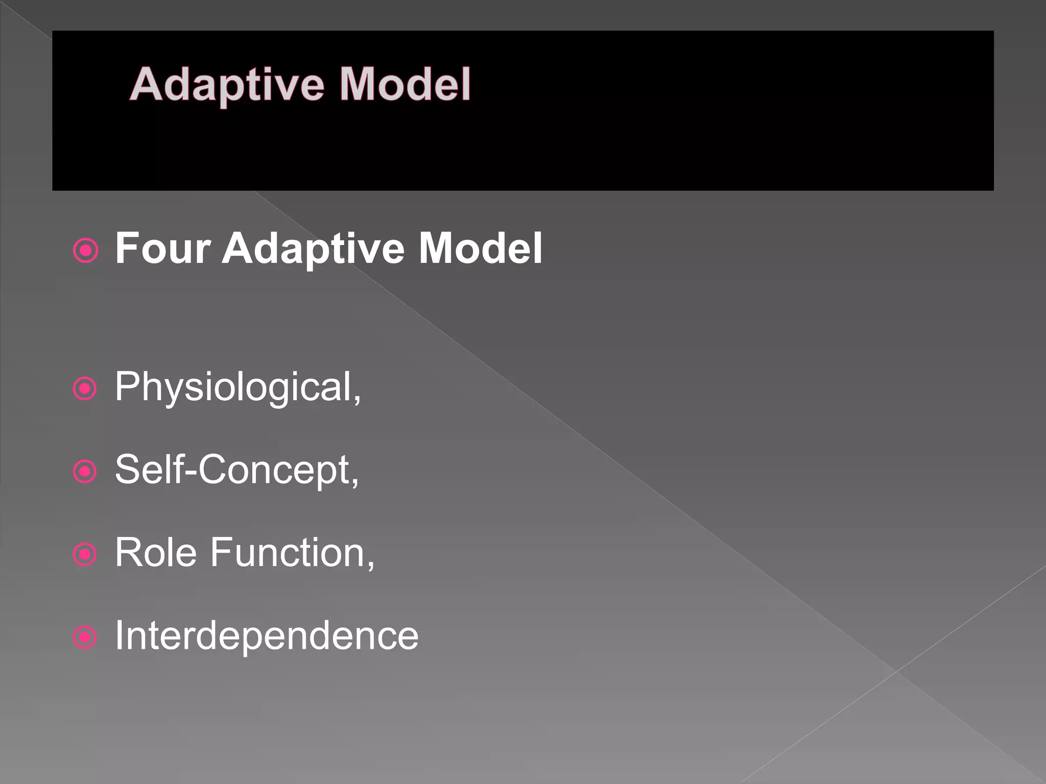 Roy' adaptation theory.pptx | Science