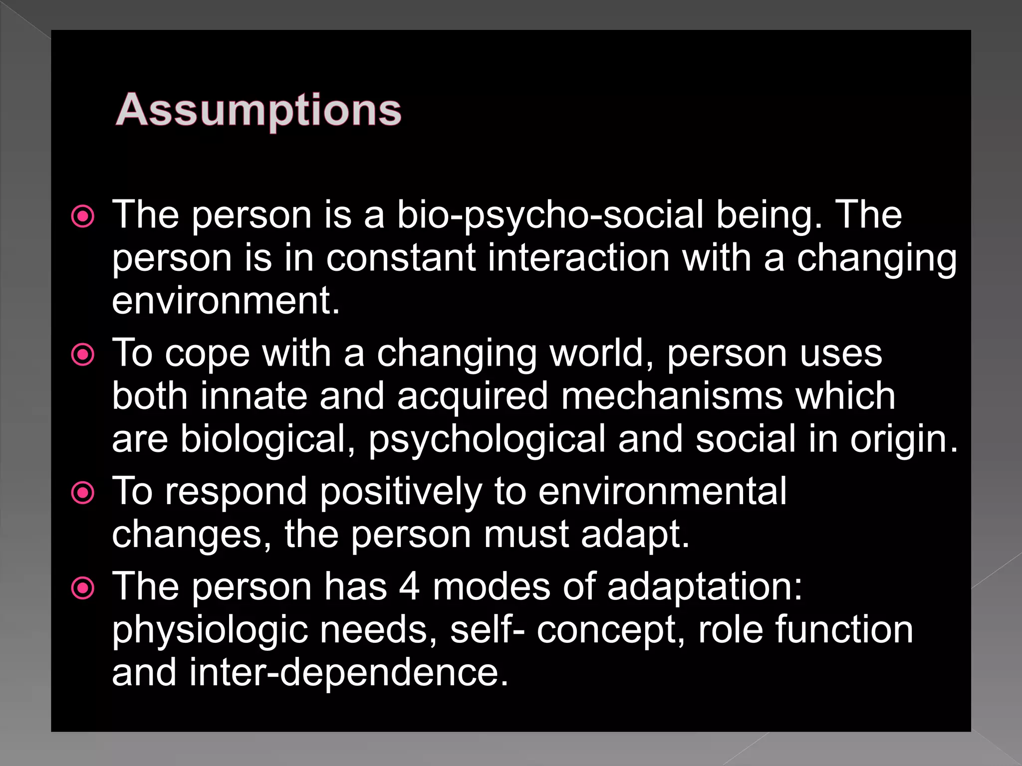 Roy' adaptation theory.pptx