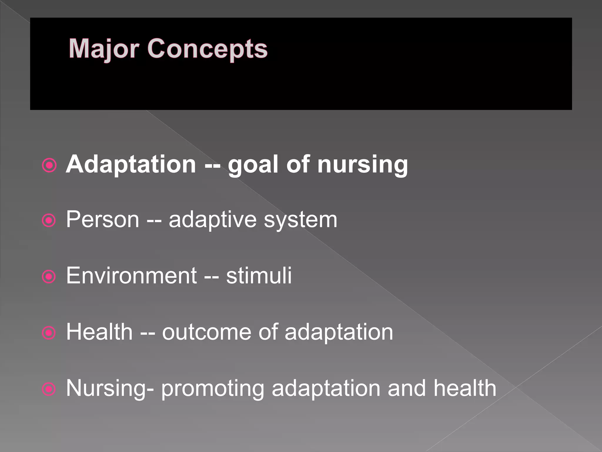 Roy' adaptation theory.pptx