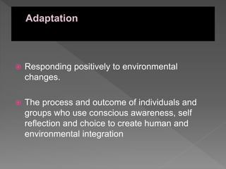 Roy' adaptation theory.pptx
