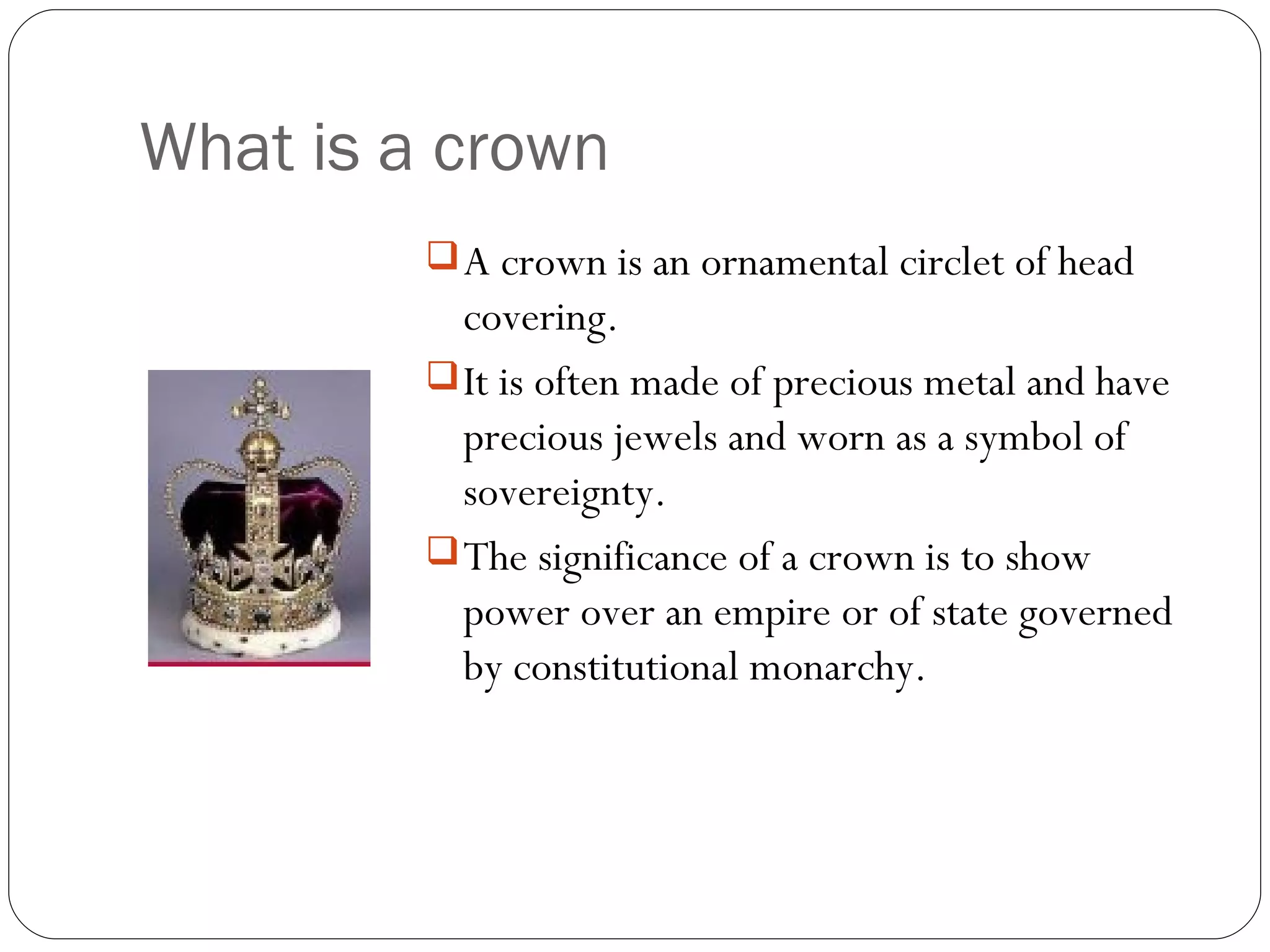Royal Headdresses2 | PPT
