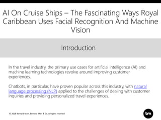 Artificial Intelligence On Cruise Ships – The Fascinating Ways Royal ...